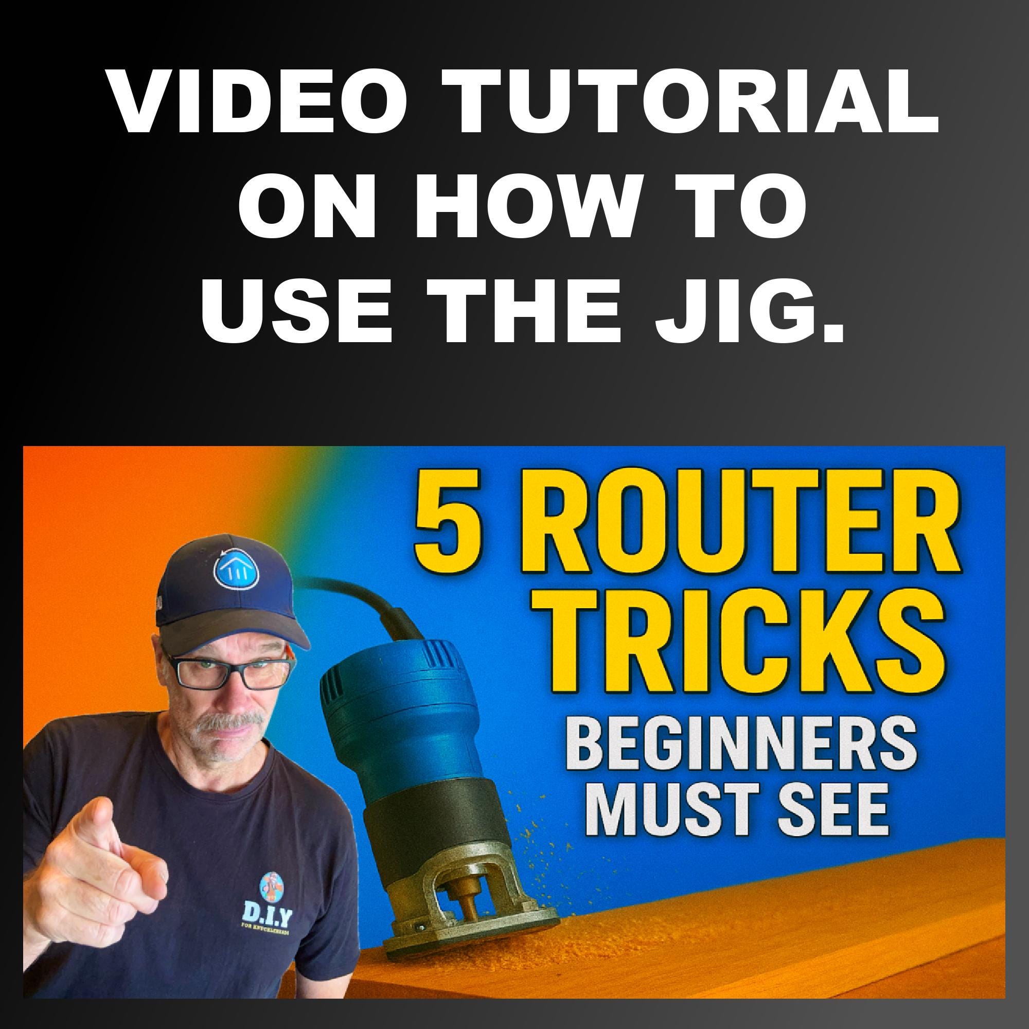 Dado Jig - Router Dado Guide - Router Jig Plans - Router Templates ...