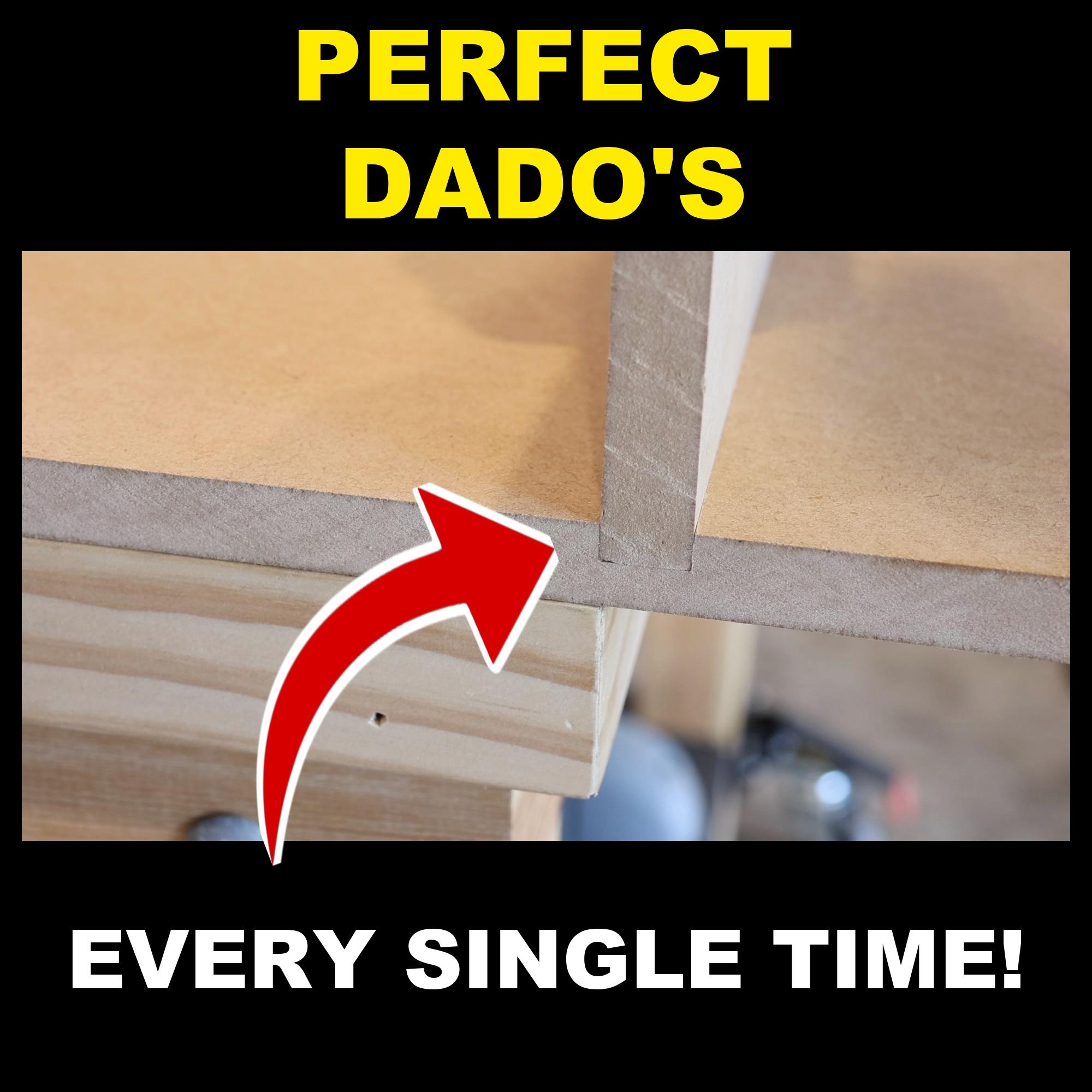 Dado Jig - Router Dado Guide - Router Jig Plans - Router Templates ...