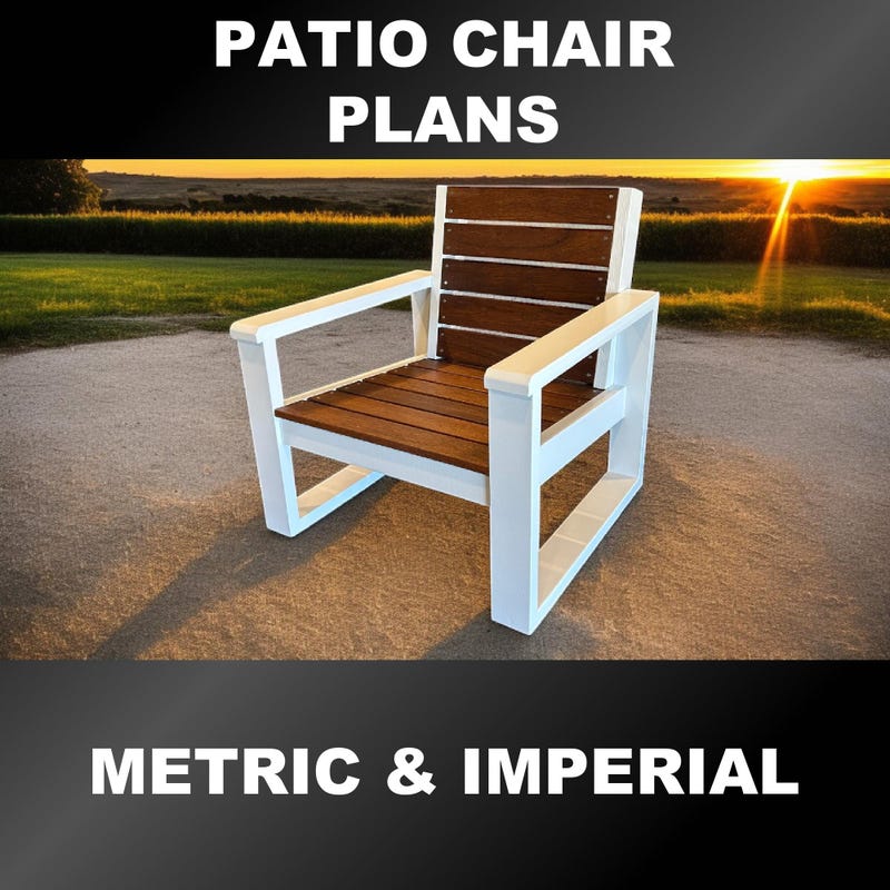 Outdoor Swing Chair Plans - Etsy