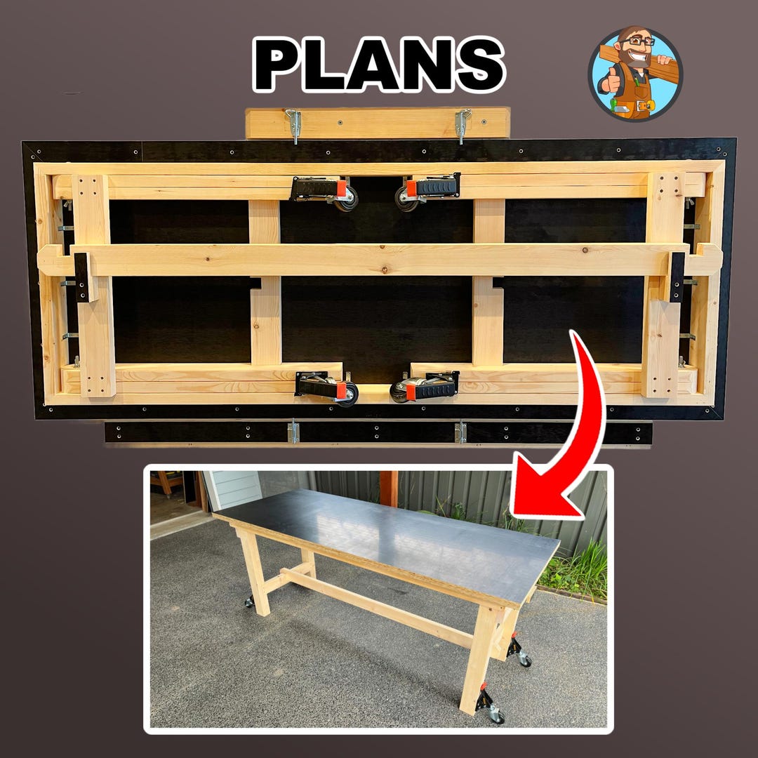 Workbench - Workbench Plans - Work Bench - Wall Mounted Workbench ...