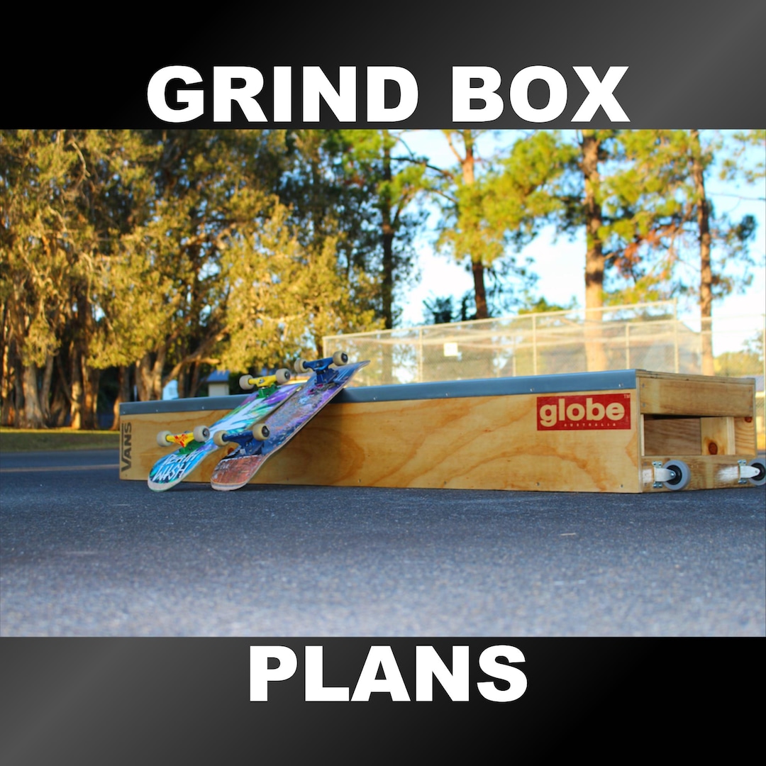 Grind Box - Skate Board - Grind Box Plans - Skateboard - Skateboard ...