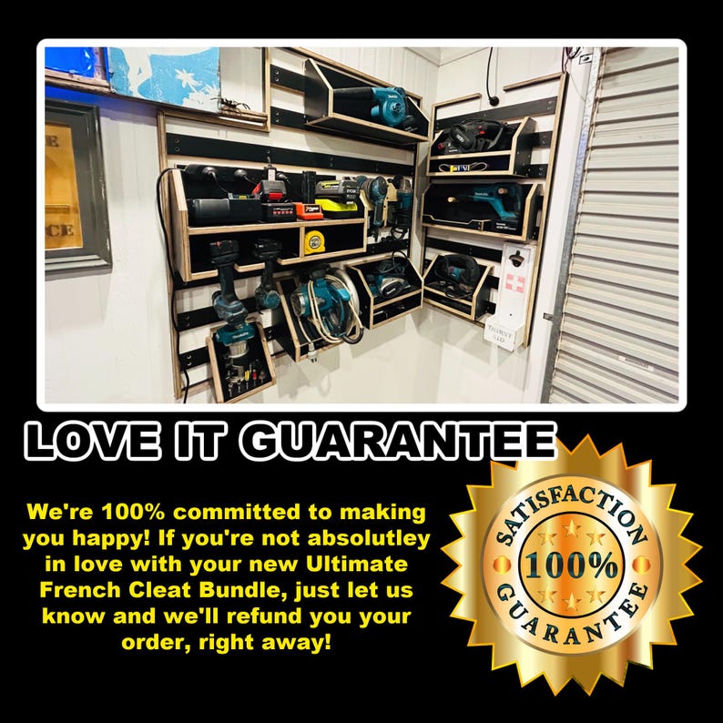 Ultimate French Cleat Bundle | 15 Tool Holder Plans | Workshop ...