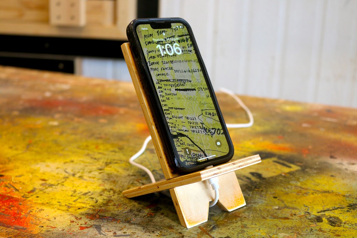 Phone Stand - iPhone Stand - Cell Phone Stand - Phone Stand Plans ...