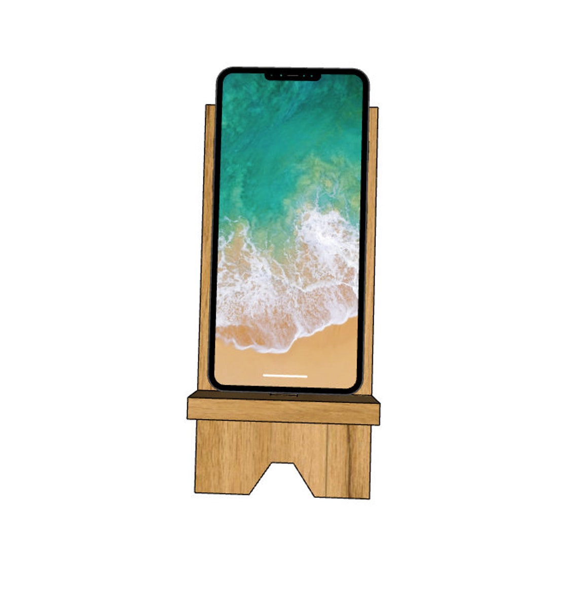Phone Stand - iPhone Stand - Cell Phone Stand - Phone Stand Plans ...