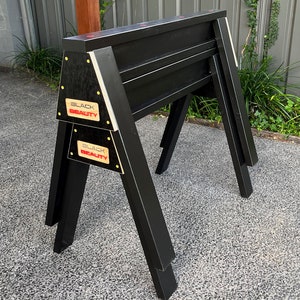 Easy to Build Sawhorses - Sawhorse Plans - Saw Horse - Saw Horse Plans ...