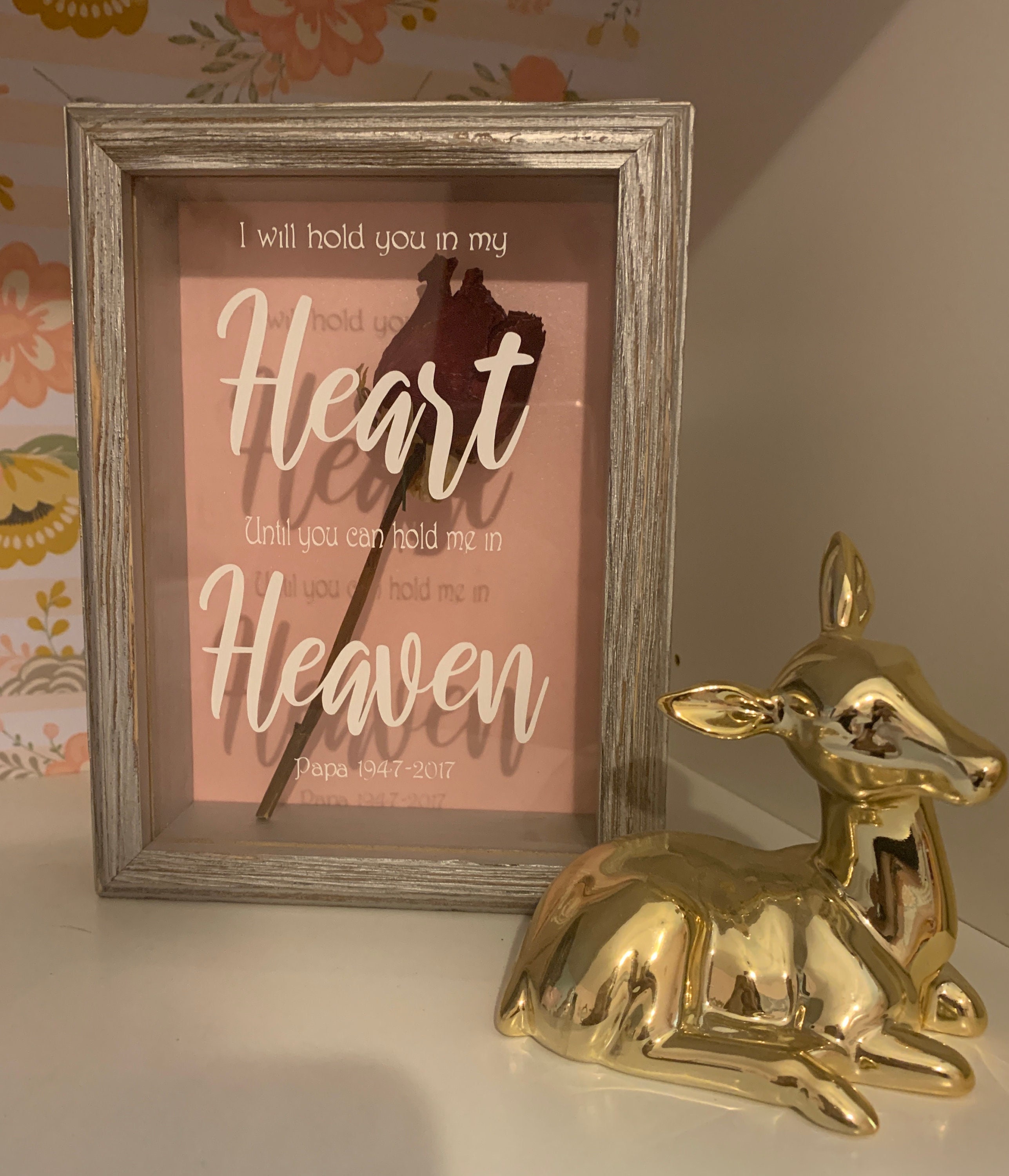 Memory Shadow Box for Loved One, Memory Box, Shadow Box, Keepsake - Etsy