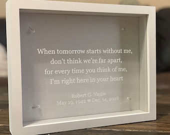 Memory Shadow Box - Etsy