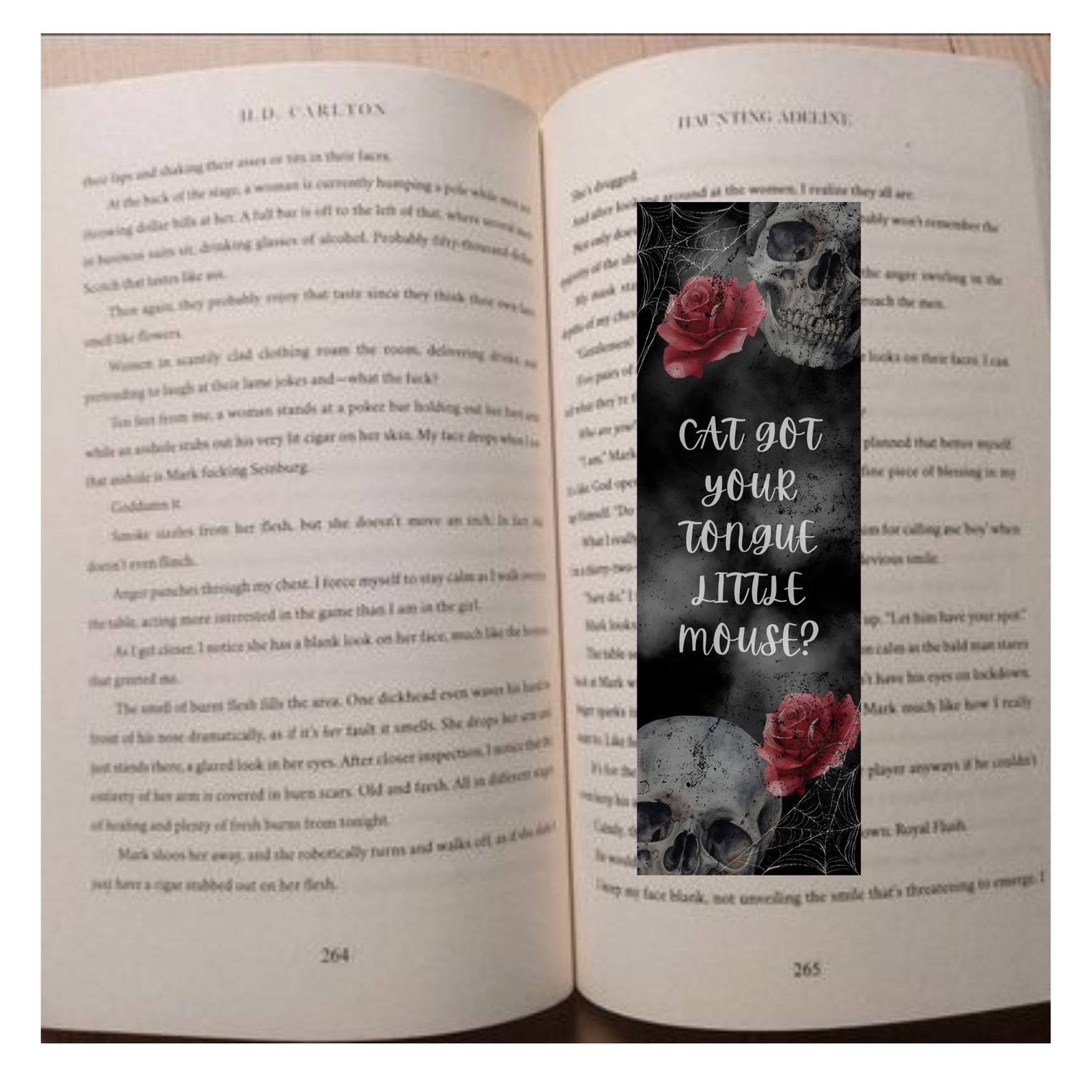 Haunting Adeline Bookmarks Png | Bookmarks Png | Hunting Adeline ...