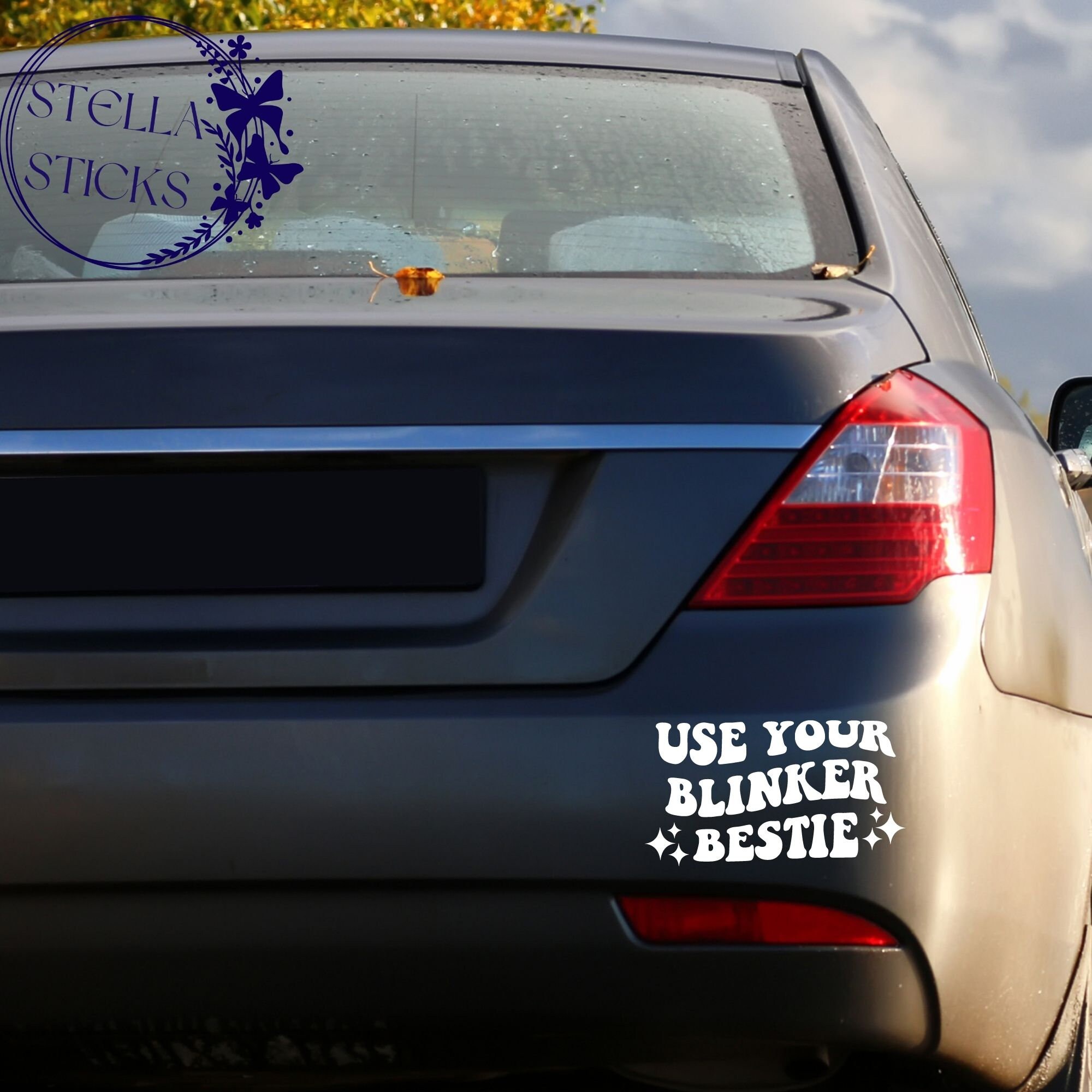 Use Your Blinker Bestie Car Decal Svg PNG Cut File Car Decal Cut File ...
