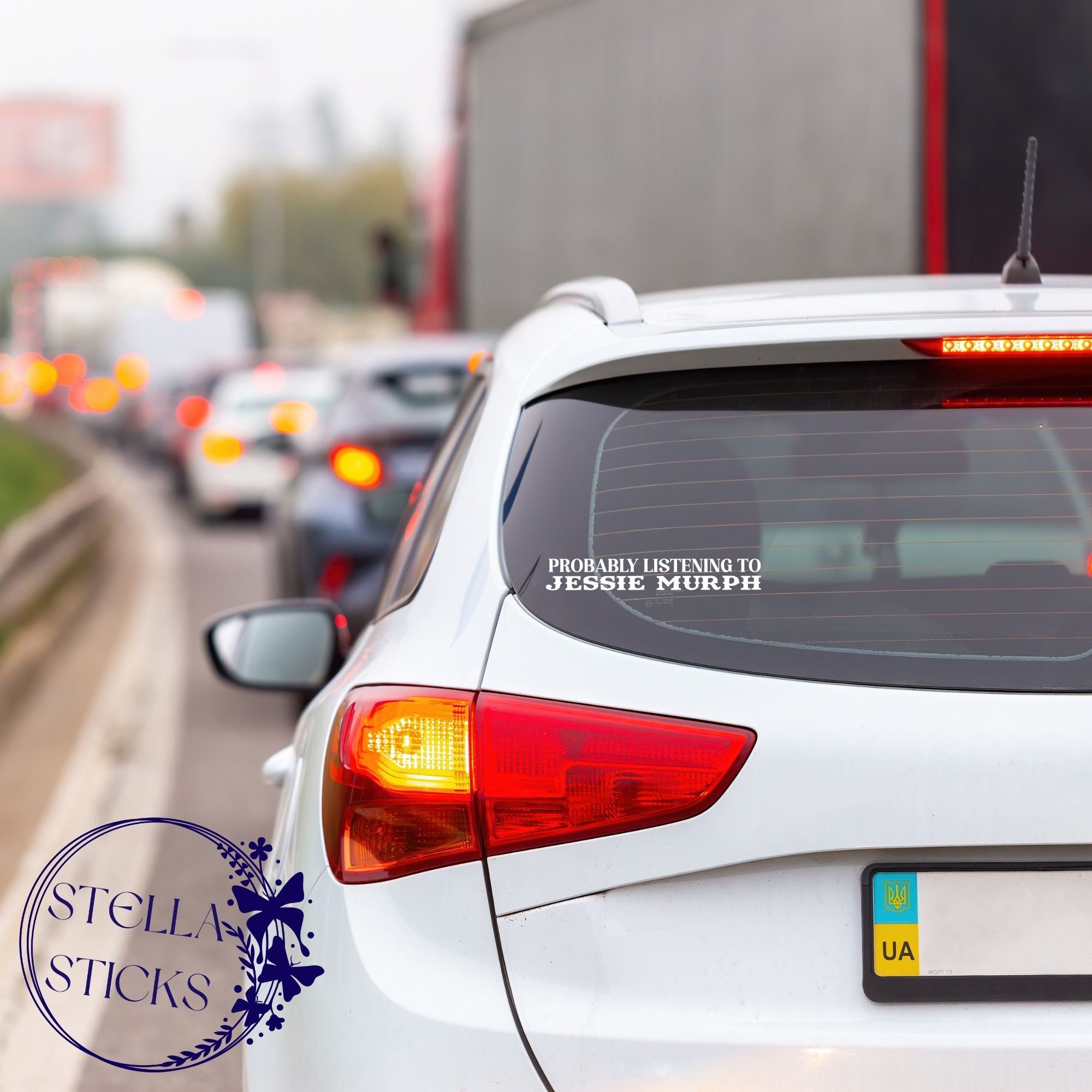 Probably Listening to Jessie Murph Car Decal Car SVG Car - Etsy