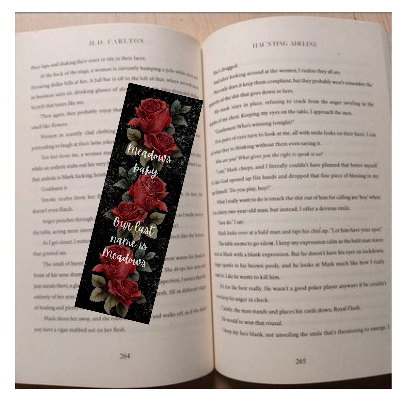 Haunting Adeline Bookmarks Png | Bookmarks Png | Hunting Adeline ...