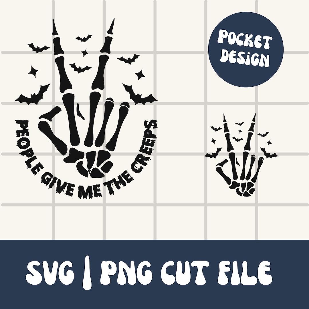 People Give Me the Creeps SVG | Halloween Themed Svg | Halloween Png ...