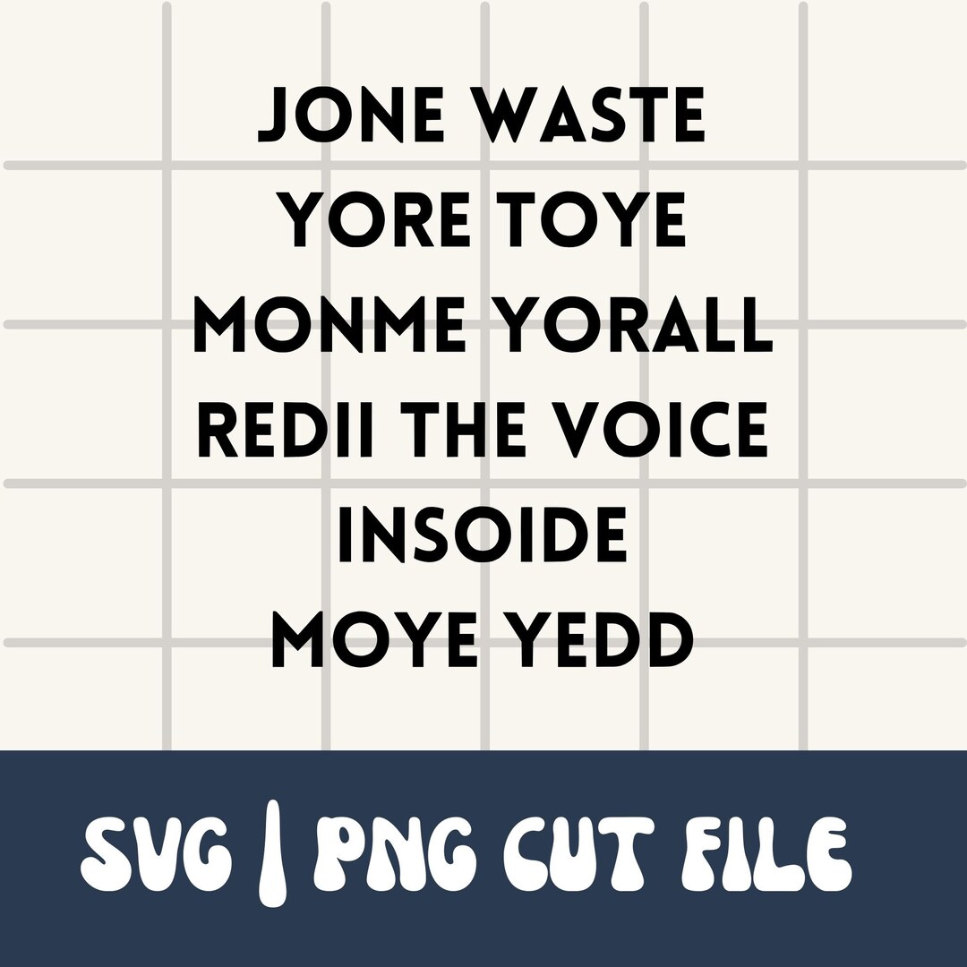 Jone Waste Yore Time Svg | Don’t Waste Your Time on Me PNG | Humor Svg ...