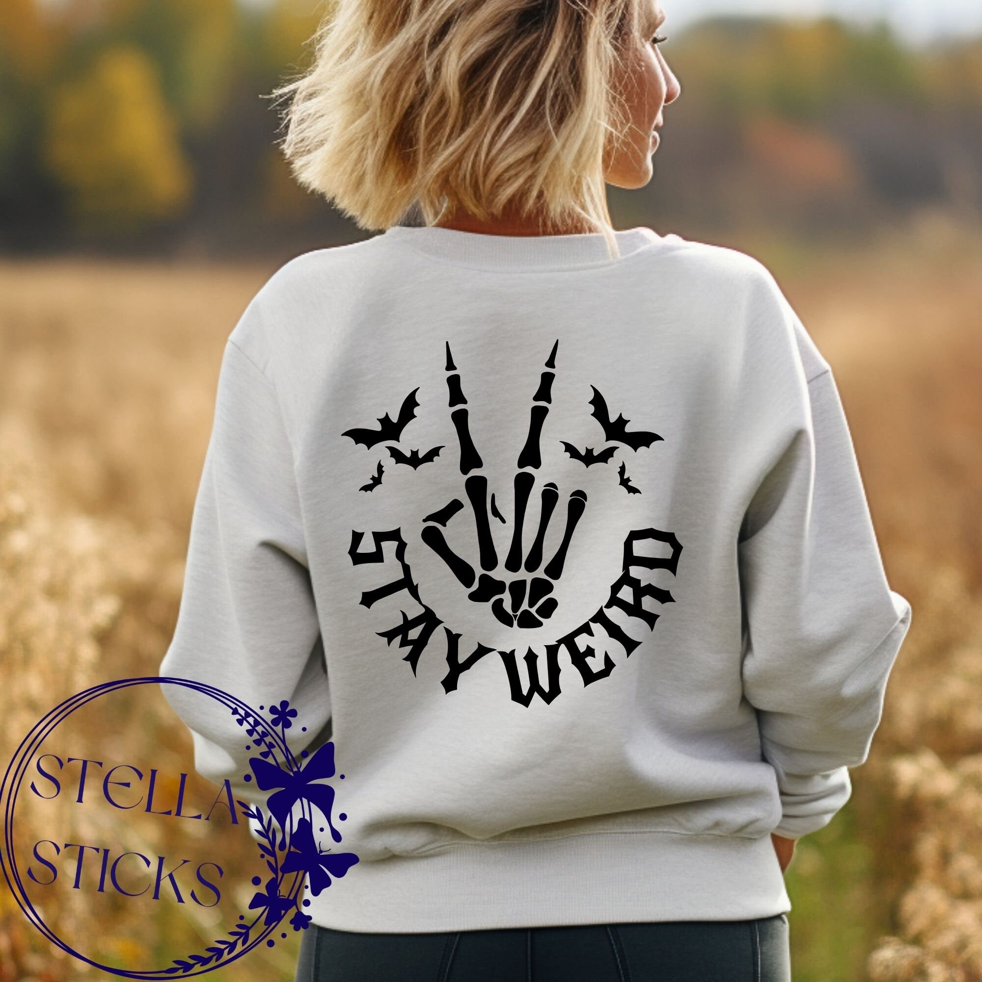 Stay Weird SVG Halloween Themed Svg Halloween Png Stay - Etsy