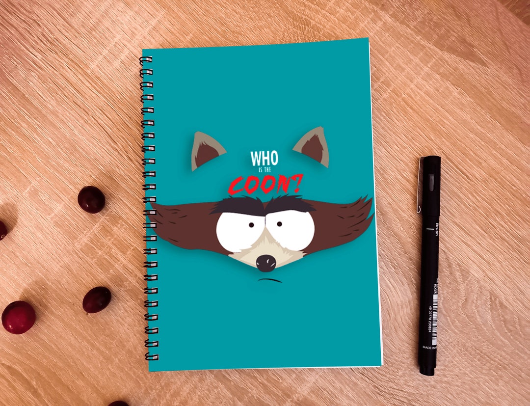 South Park Who is the Coon Eric Cartman Notebook - Etsy