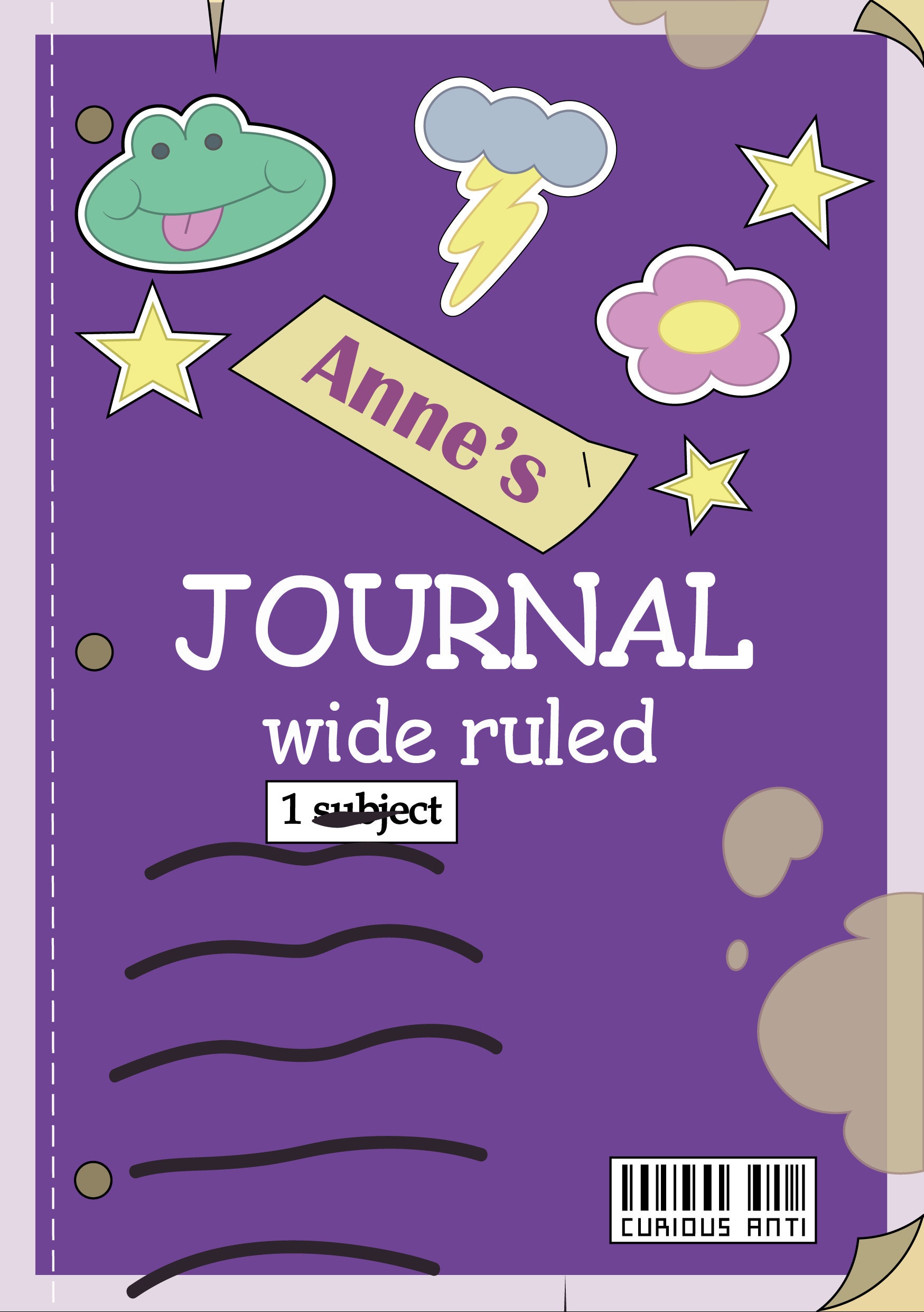 Amphibia Digital Clip Art for Print A5 / PDF and PNG / Annes Journal ...