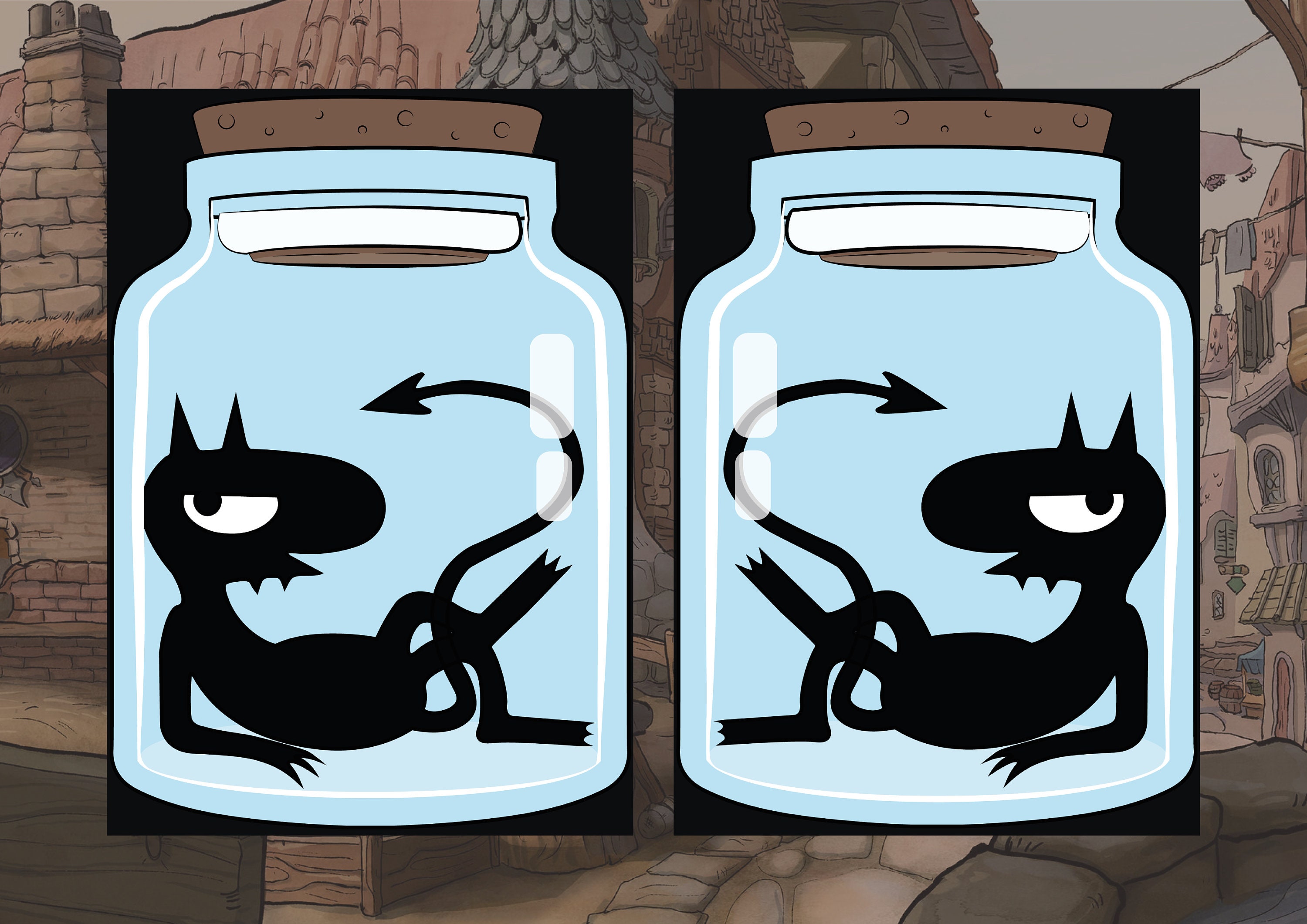 Disenchantment Digital Clip Art for Print A5 / PDF and PNG / Luci in a ...