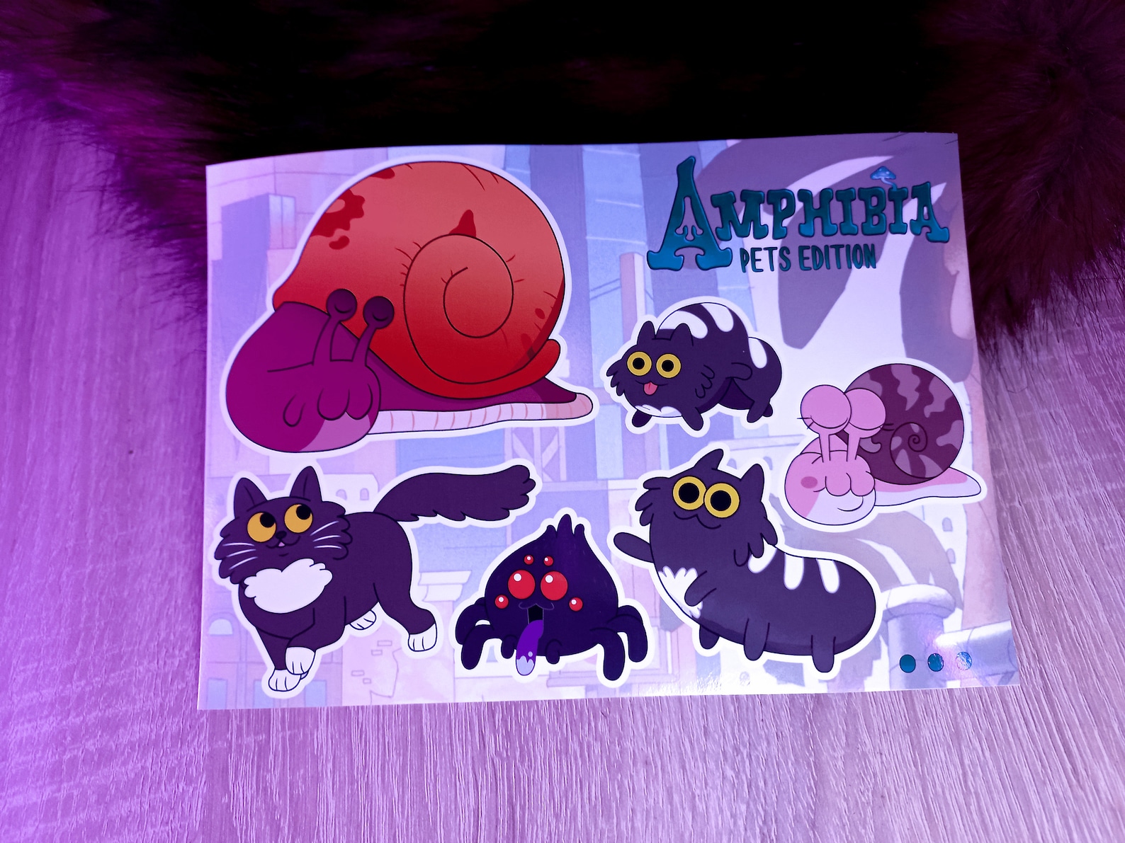 Paquete de pegatinas Amphibia Pets Edition - Etsy España