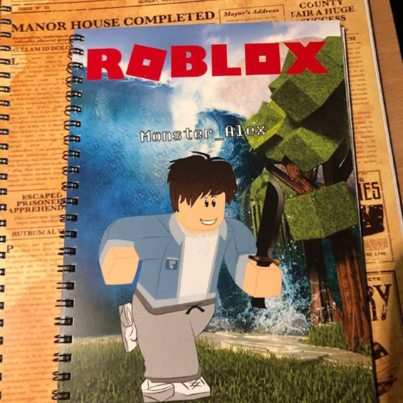 Roblox Notebook - Etsy