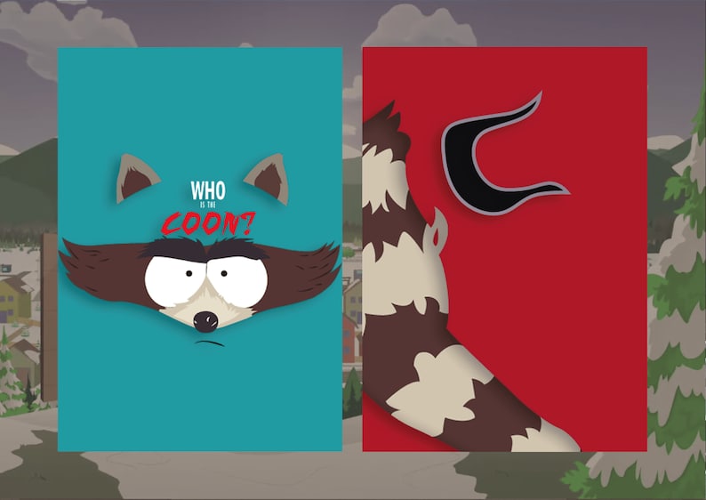 South Park Who is the Coon Eric Cartman Notebook - Etsy