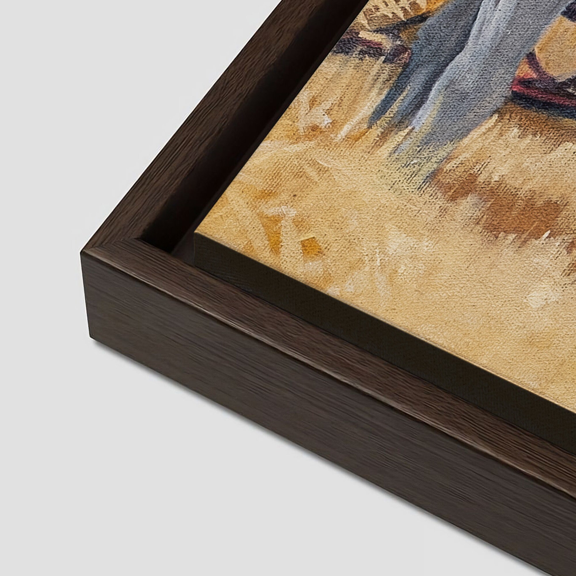 Four Abreast: White Percherons at the Bar U Ranch Oil Painting Canvas ...