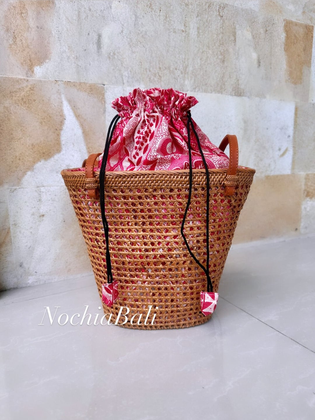 Rattan Tote Bag Woven Beach Bag Summer Tote Bag Handmade - Etsy