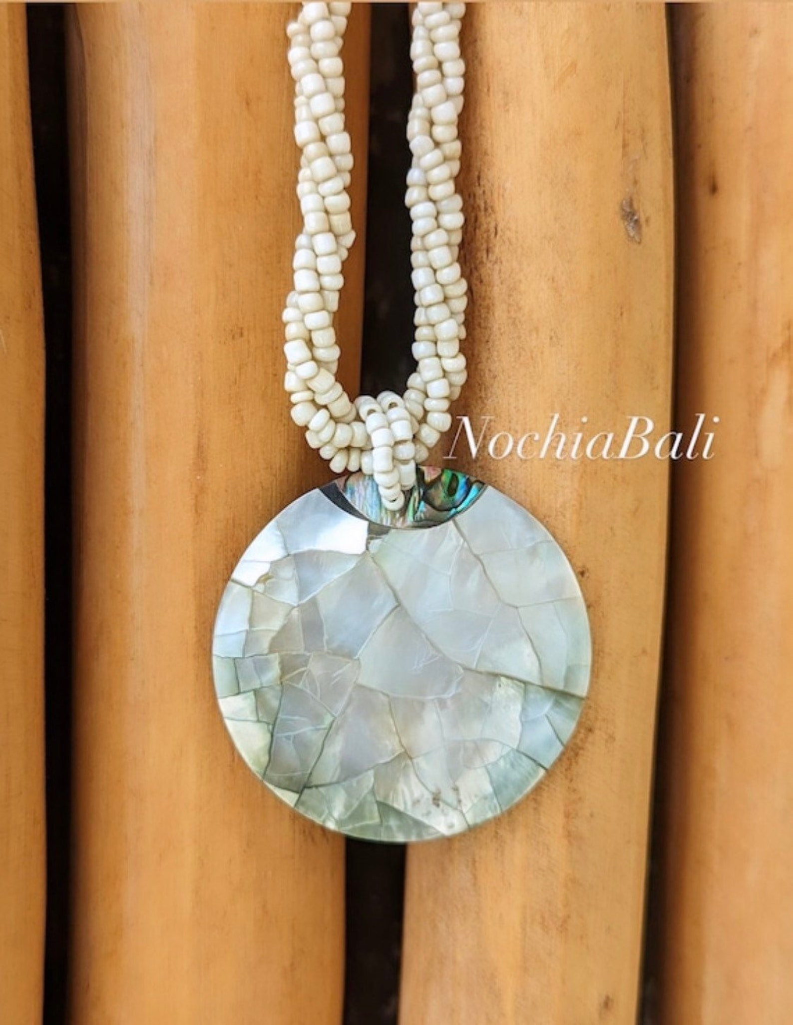 Abalone Shell Necklace Paua Abalone Jewelry Handmade Abalone - Etsy