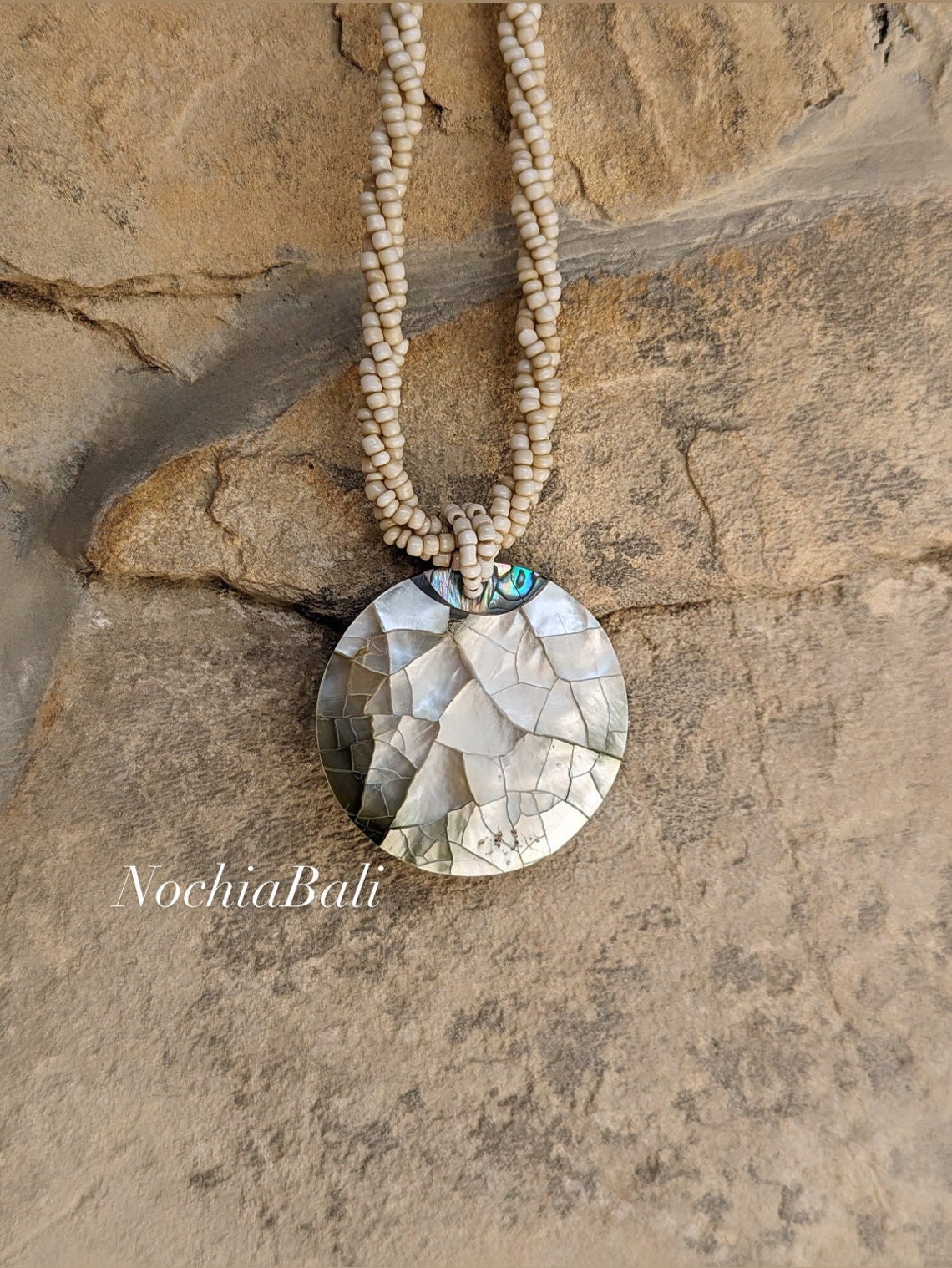 Abalone Shell Necklace Paua Abalone Jewelry Handmade Abalone - Etsy