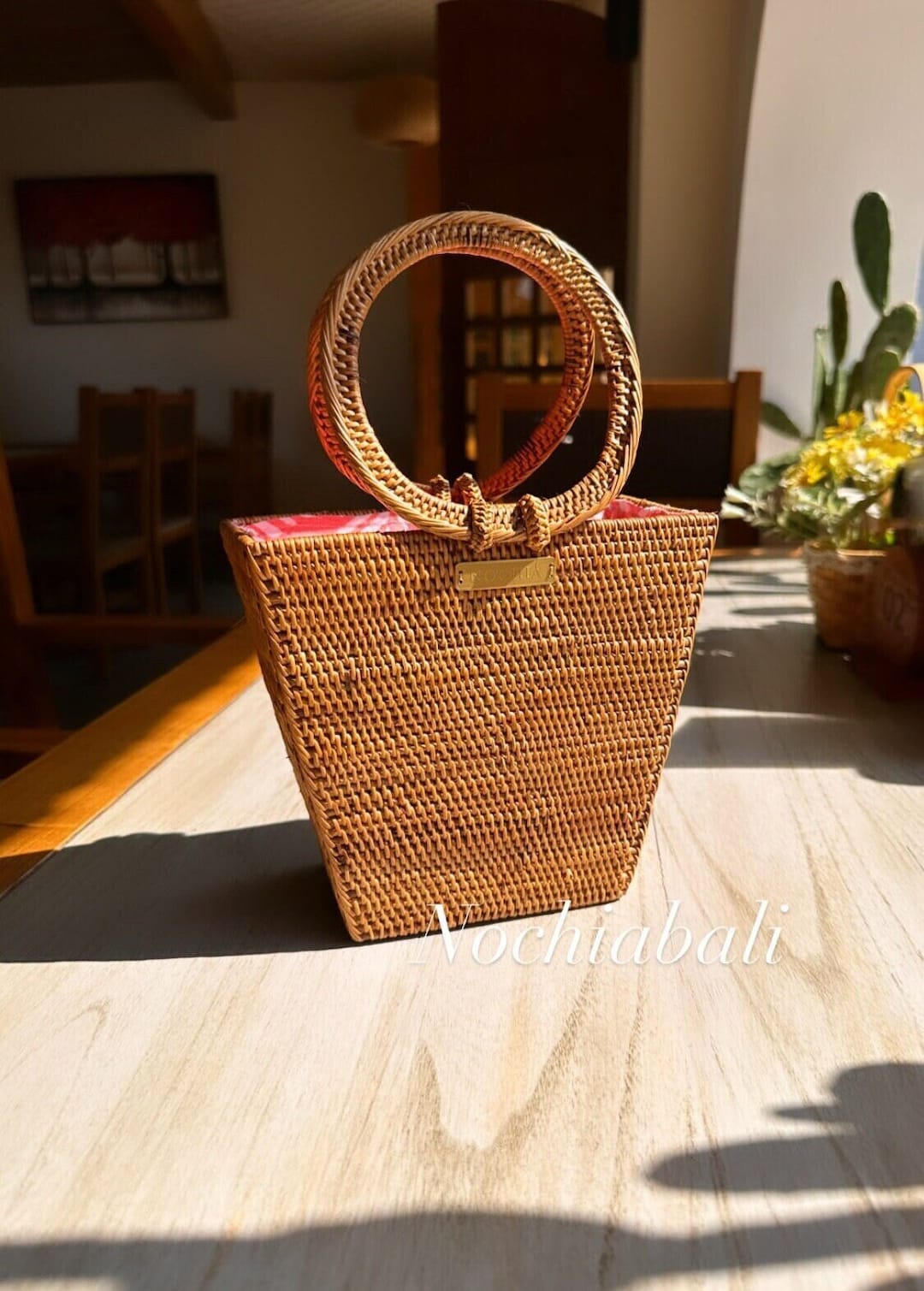 Rattan Handbag Beach Wedding Bag Summer Rattan Bag Evening - Etsy