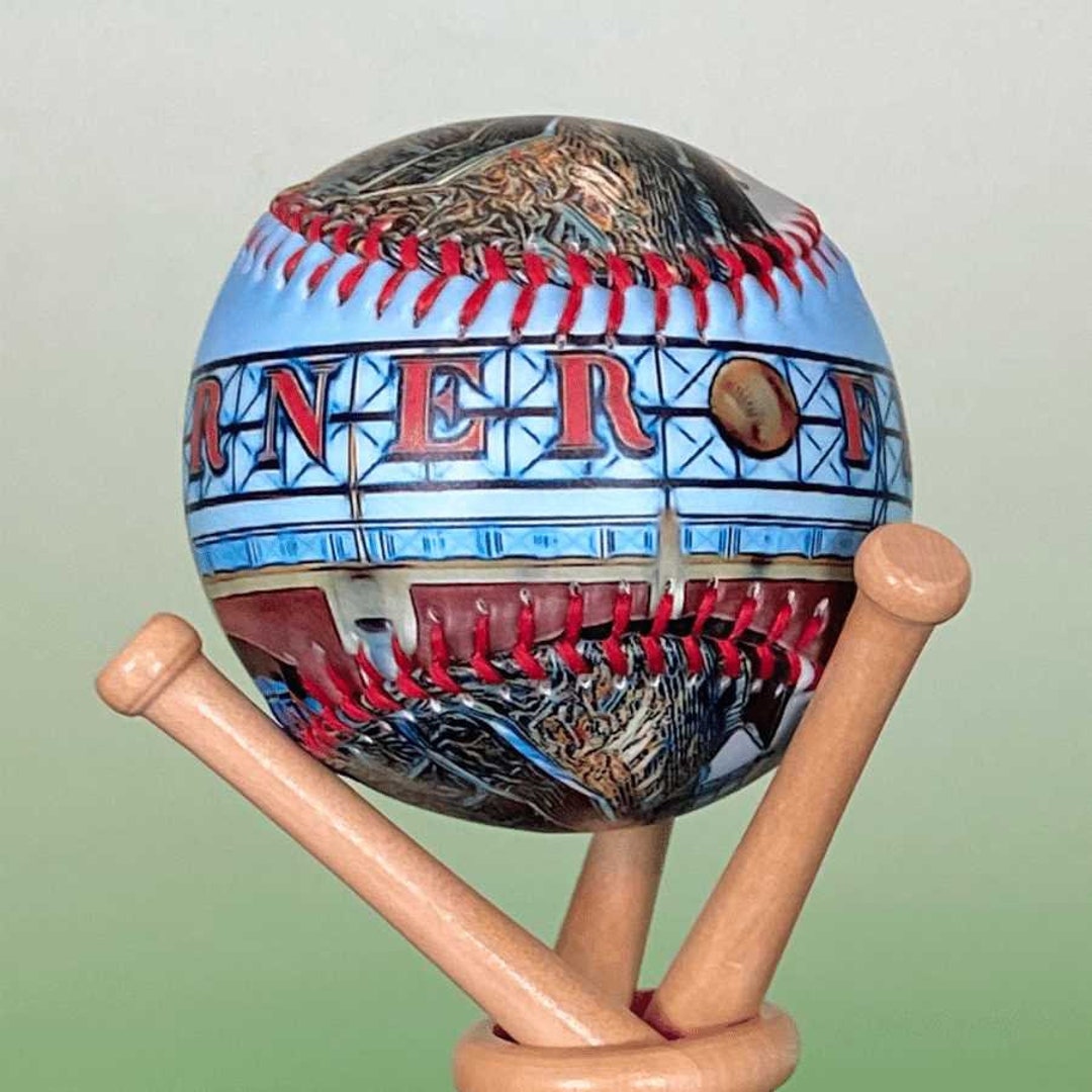 Turner Field Baseball - Etsy