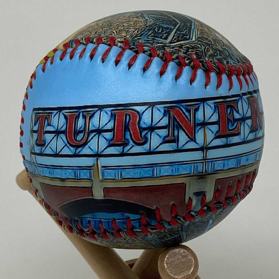 Turner Field Baseball - Etsy