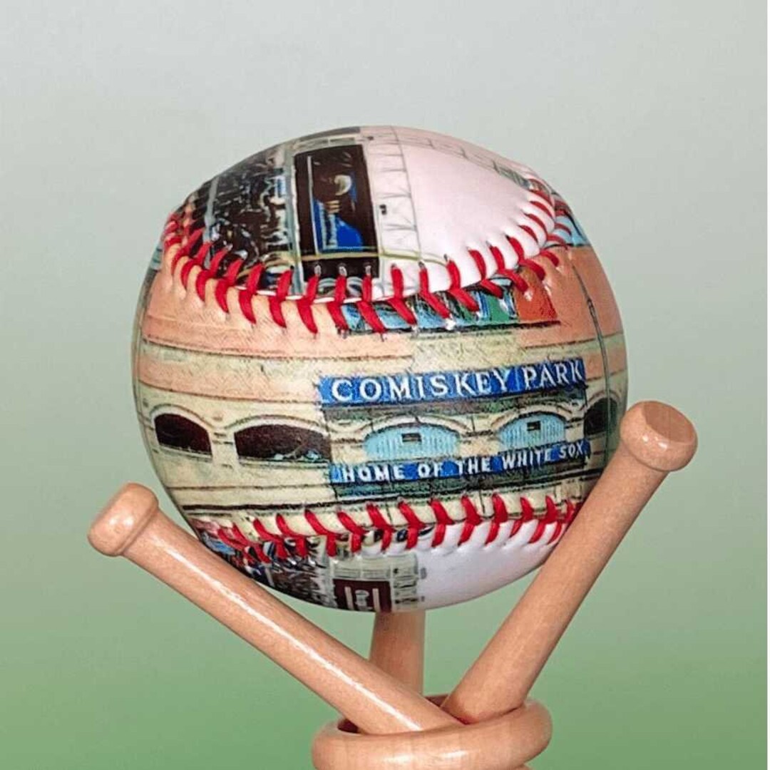 Comiskey Park Baseball - Etsy