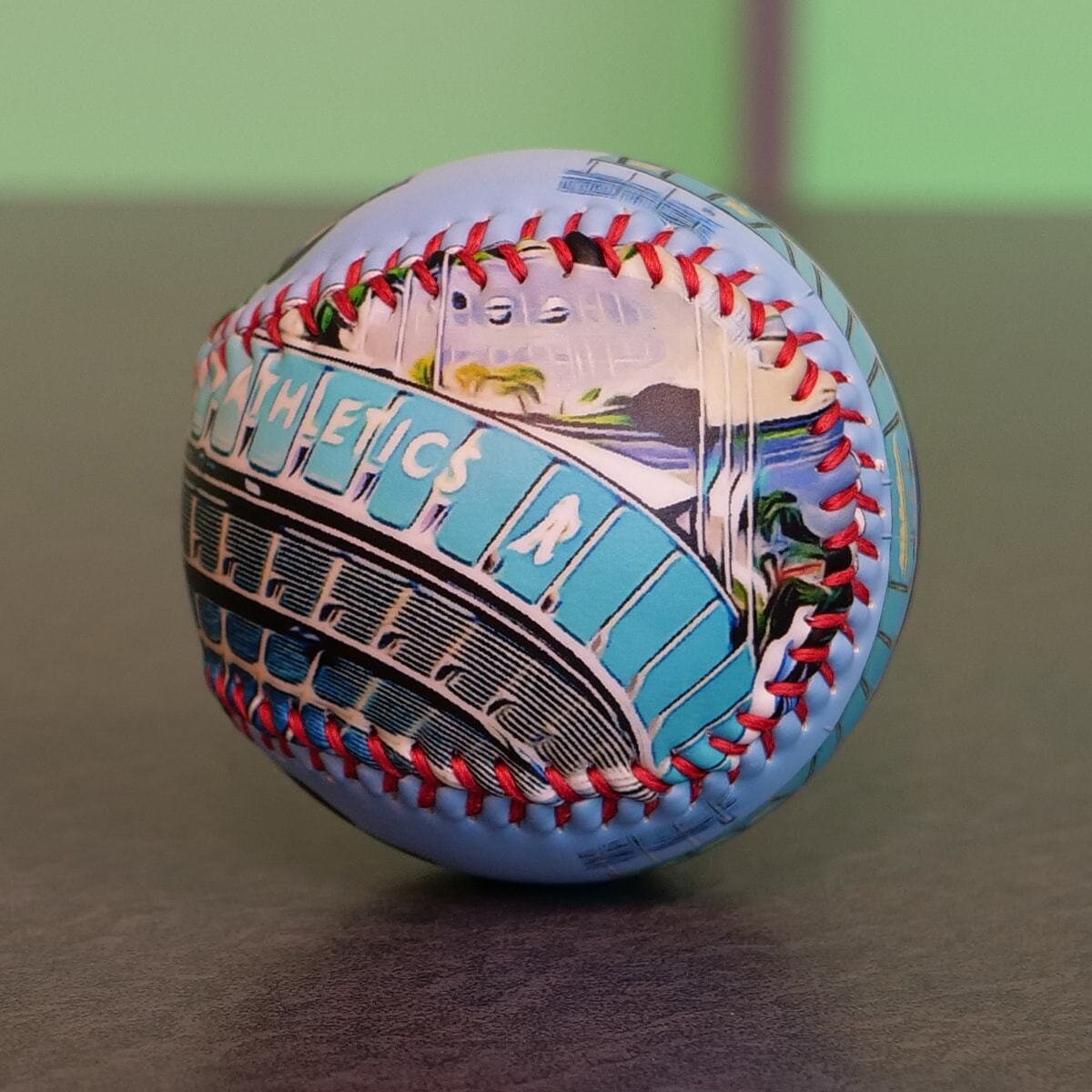 Oakland Ringcentral Coliseum Stadium Baseball - Etsy