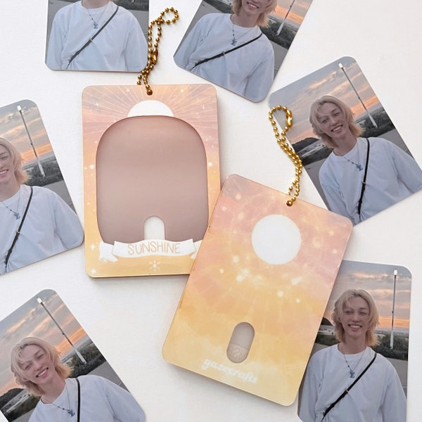Photocard Holder Keychain - Etsy