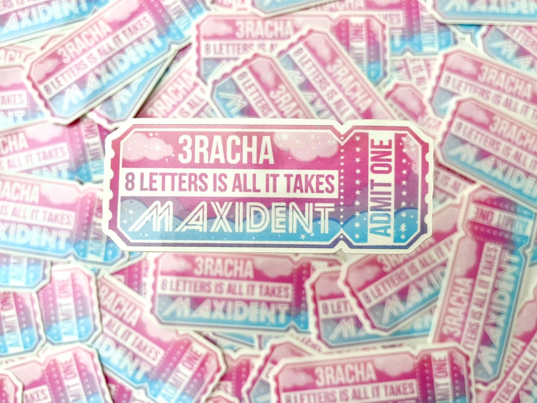 Aesthetic Ticket Sticker - Etsy