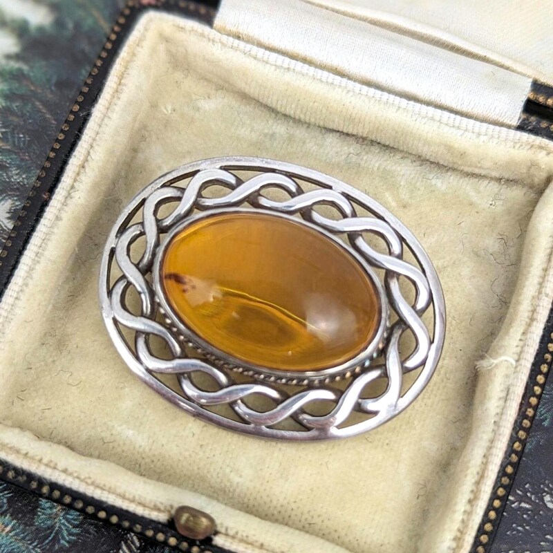 Amber Pin - Etsy