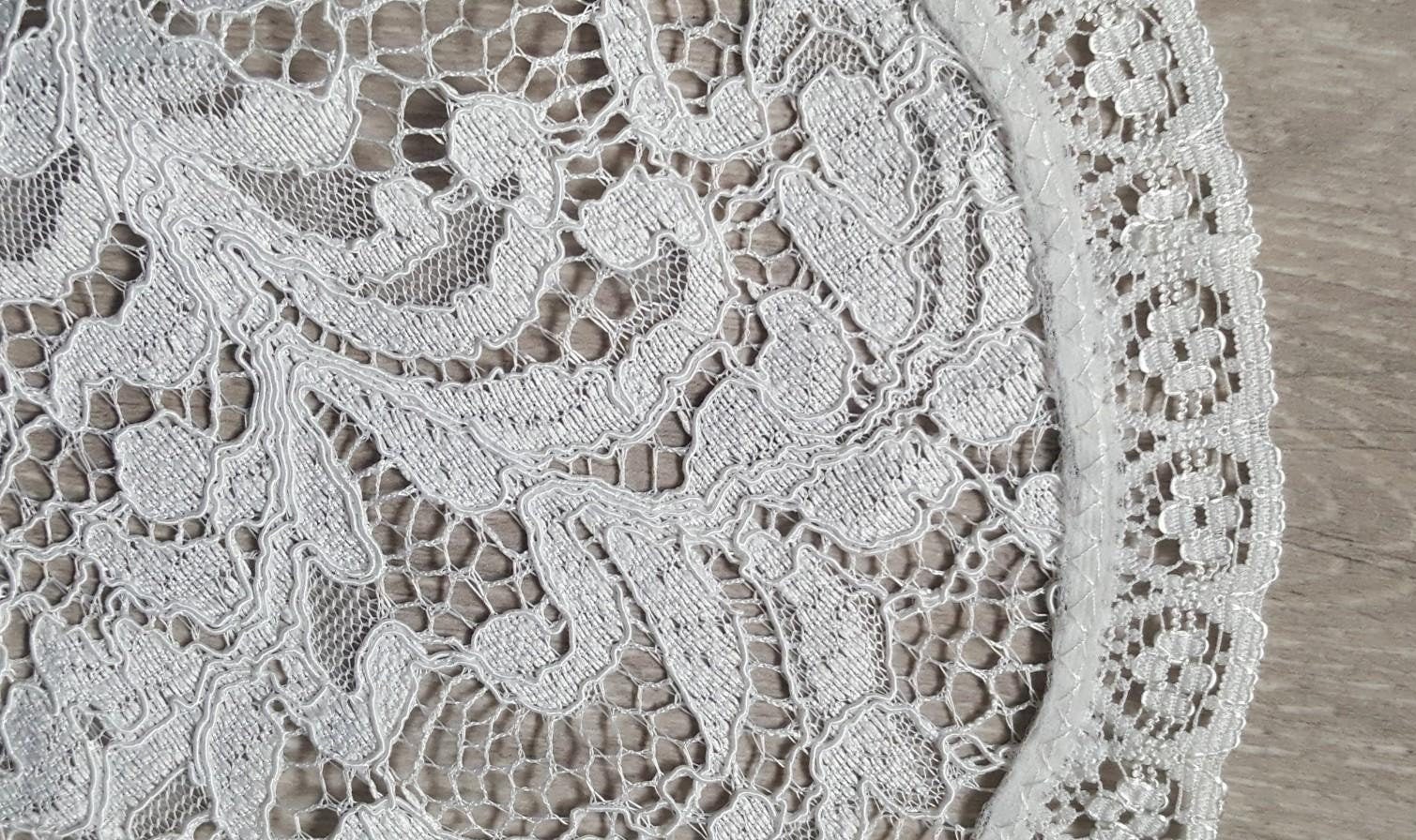 White Vintage Christian Lace Chapel Cap| Lace Doily Head Covering ...