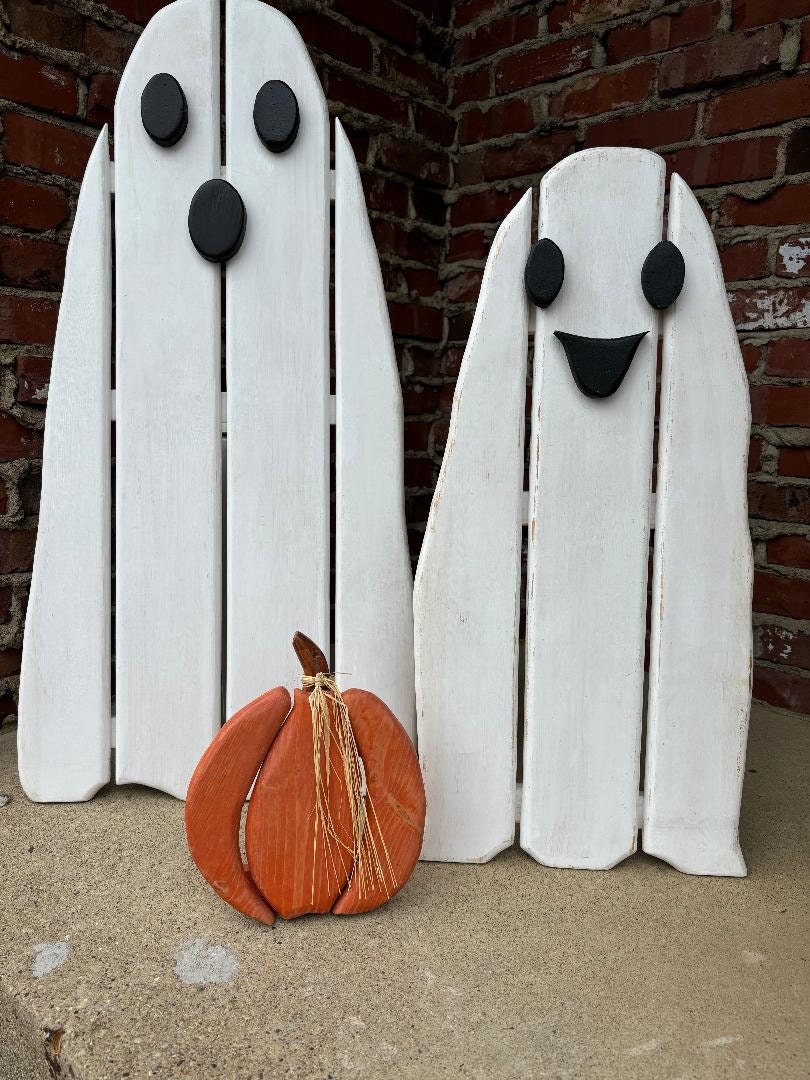 Wood Ghost, Wooden Ghost, Large, Hallowen,decor,decoration,outside ...