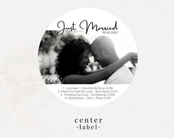 Custom Record Center Label - Etsy