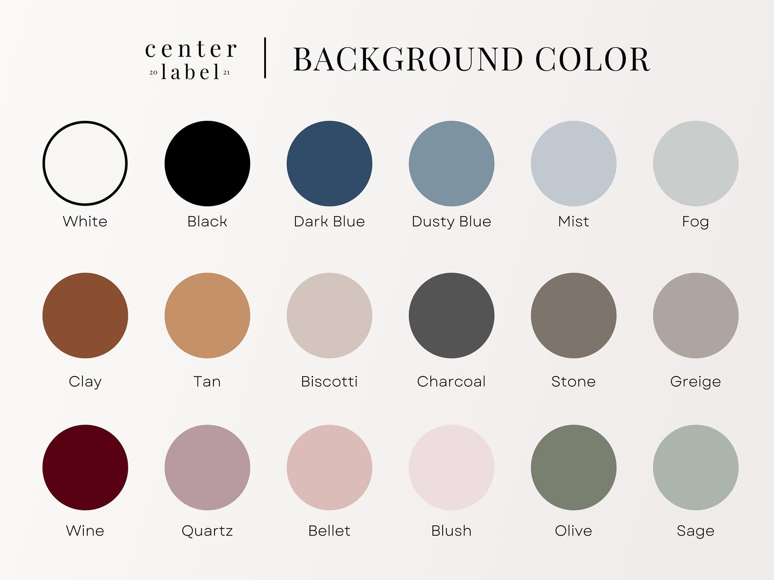 Custom Label for 12 Inch Vinyl Record, Bold Text Personalized Matte ...