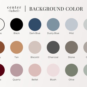 Custom Label for 12 Inch Vinyl Record, Bold Text Personalized Matte ...