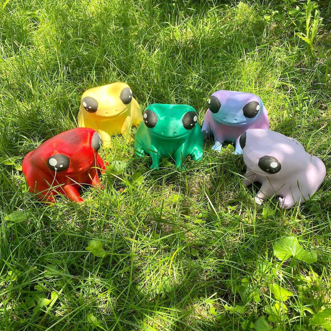 Extra Juicy Thicc Frog 3d Printed & Handpainted - Etsy Australia