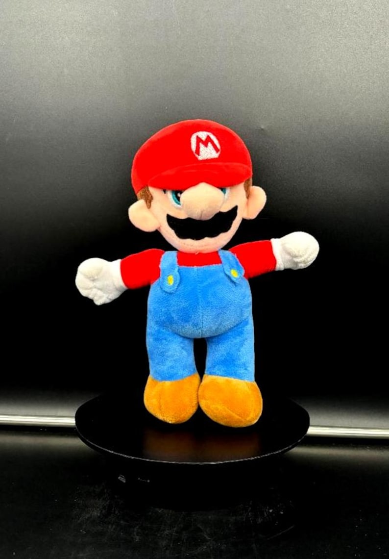 Nintendo Super Mario 10" Plush Toy Figure - Etsy