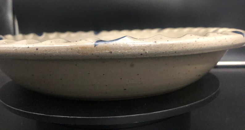 Vintage Rowe Pottery Works Rare Butterfly and Flower Salt Glaze 10 Pie Plate - Etsy