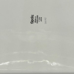 RARE Vintage SPODE Java 6" Square Porcelain Tray/plate Trinket Dish - Etsy