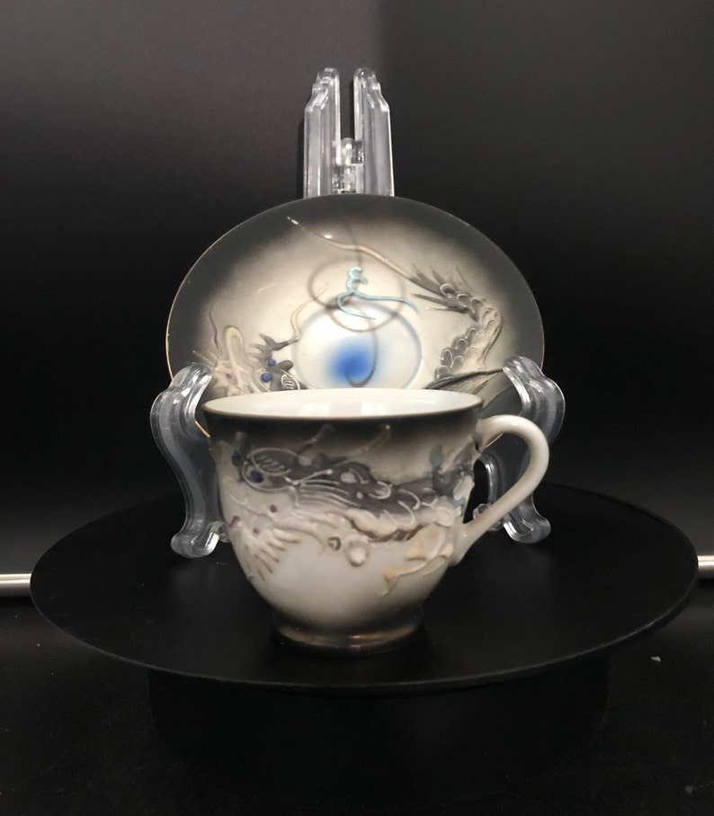 Vintage 1950s Dragon Ware 1955 Kutani Moriage Geisha - Etsy