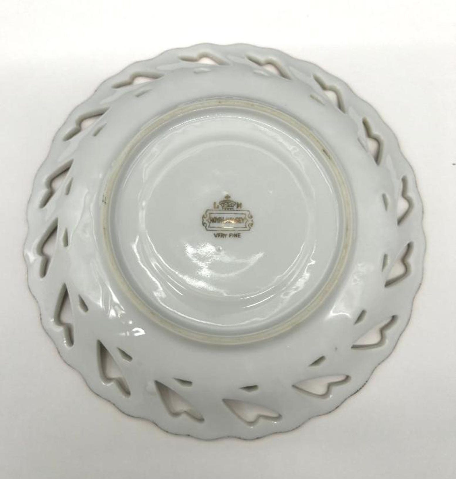 Vintage 1960 Royal Halsey Japan Rose Heart Fine China Teacup and Saucer ...