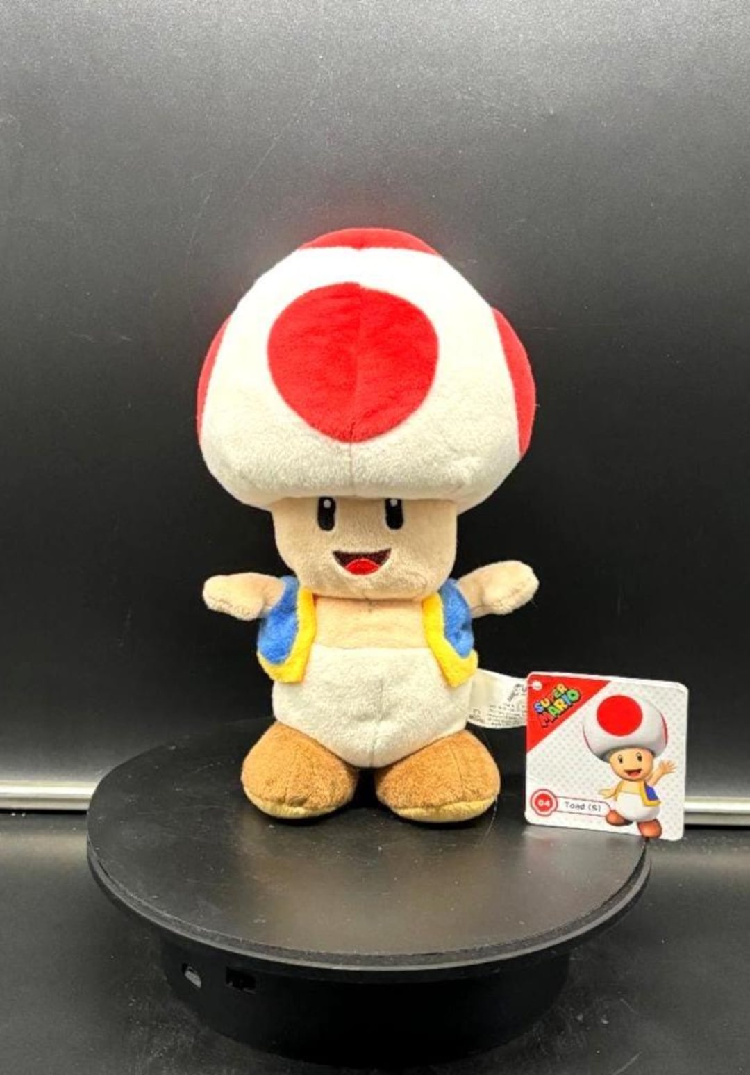Super Mario Toad Plush Figure All Star Collection 8.5" With Tags - Etsy