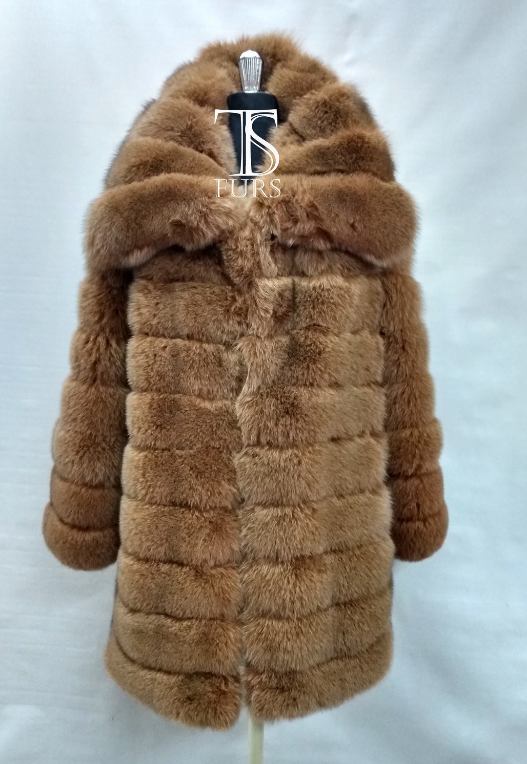 Brand New Real Natural Genuine Fur Full Skin, Real Fox With Leather ...