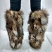 Real Fox Fur Leg Warmer.fluffy Leg Warmer. Handmade. Fur Leg Cuffs.fur ...